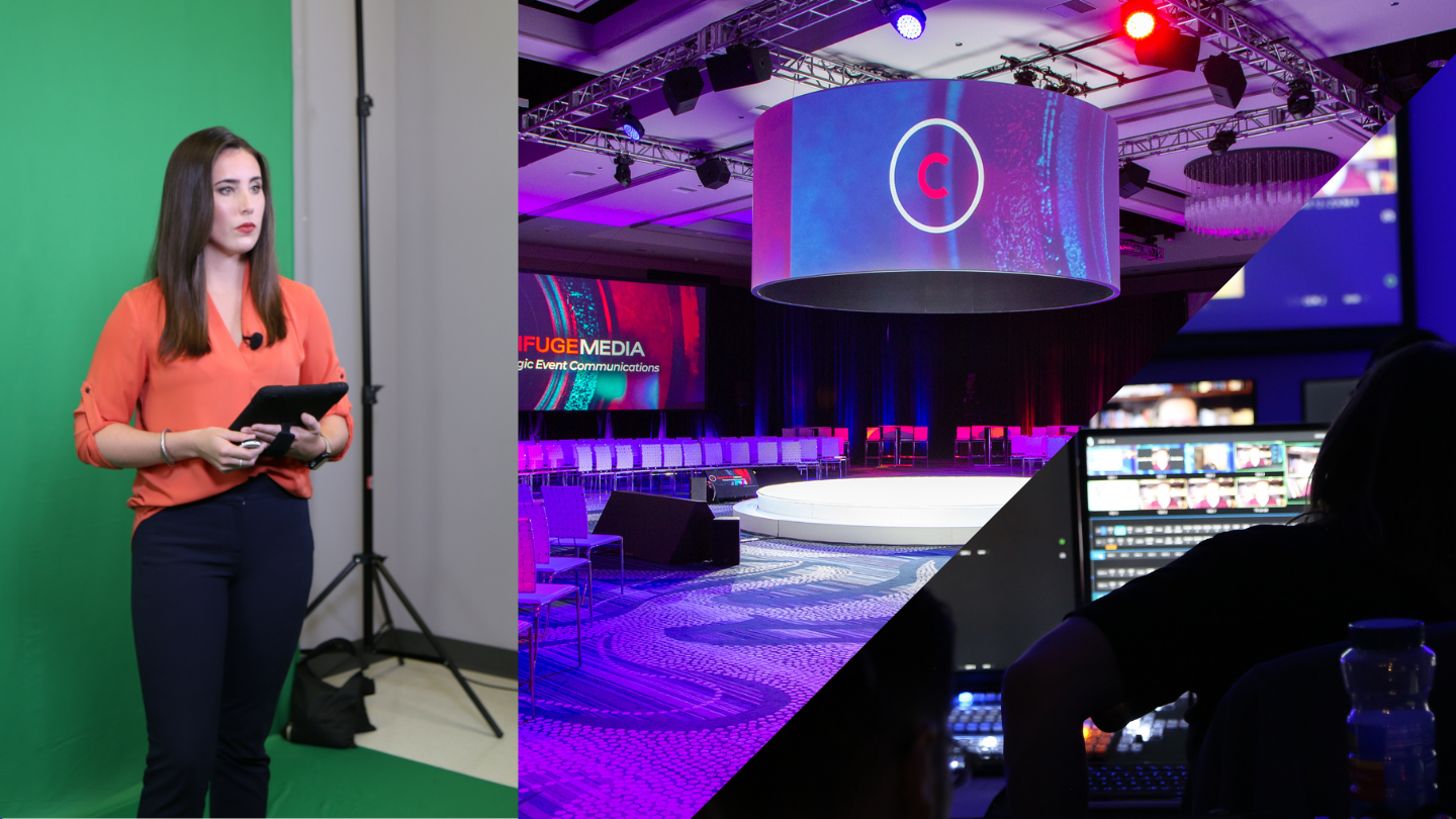 Hybrid Events, Virtual Events, Remote Events Production - Centrifuge Media